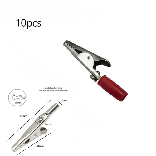 Clips Elektrisch Krokodilklemmen 5 Ampere Elektrisch Kleine Batterie ...