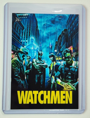 Watchmen Limited Edition Artist Signed "DC Comics" Trading Card 1/10 | eBay