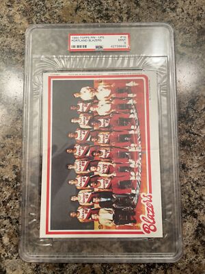 1980 Topps Pin-Ups Portland Blazers PSA 9 | eBay