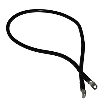 Cable 2awg Black 4' 5/16 Ring SAE Type II Bare Copper Strand | eBay