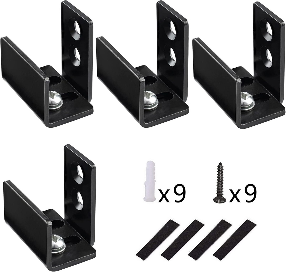 Wall Mounted Door Guide Steel Adjustable Wall Mount Door Guide