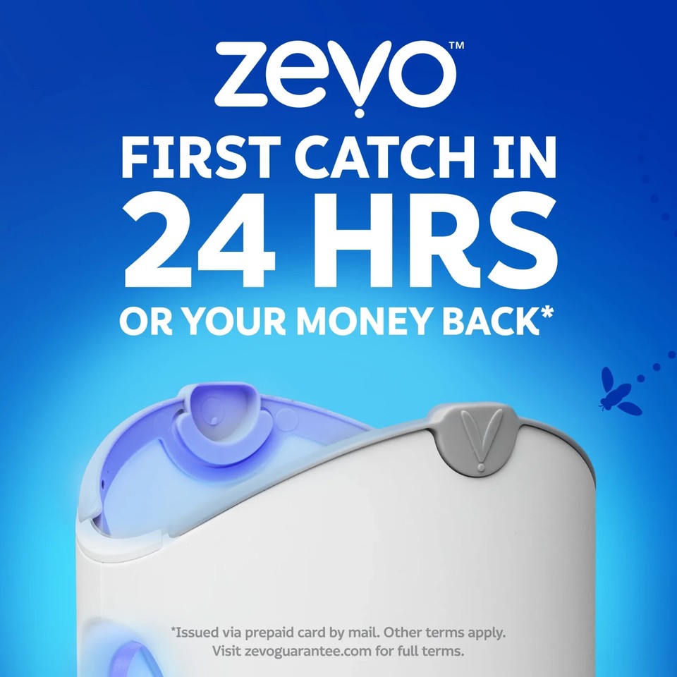 Zevo MAX Flying Insect Trap: Light Trap Catches & Kills House Flies ...