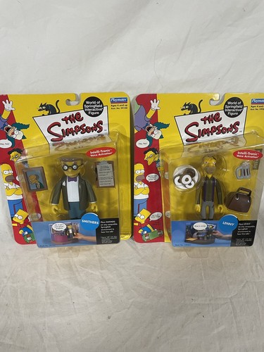 The Simpsons World of Springfield interactive Figures Series 4 Lot of 2 ...