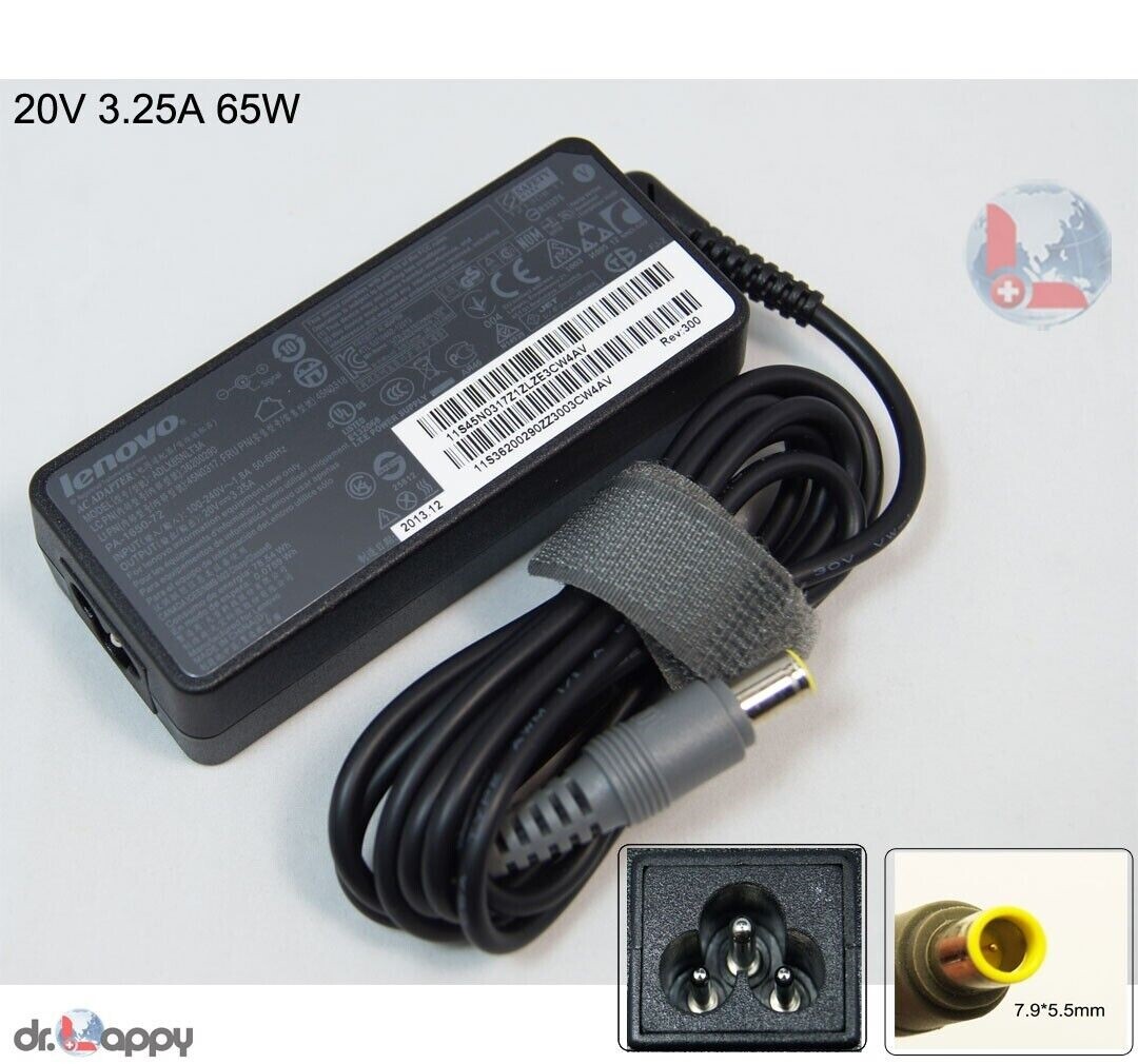65W AC Power Adapter Charger for Lenovo ThinkPad Edge E530 3259 E535 3260 | eBay