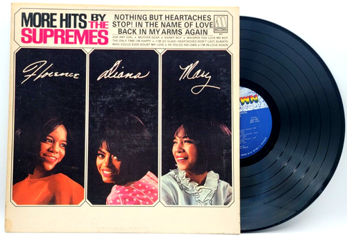THE SUPREMES - MORE HITS BY THE SUPREMES - SOUL FUNK LP RECORD MOTOWN ...