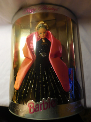 1998 Mattel Barbie Doll #20200 Happy Holidays Christmas Special Edition ...