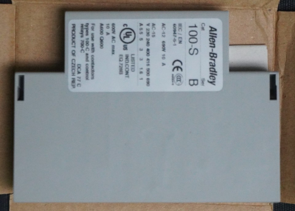 New Allen Bradley 100-SA11 Auxiliary Con. Block Side Mounted 100-S | eBay