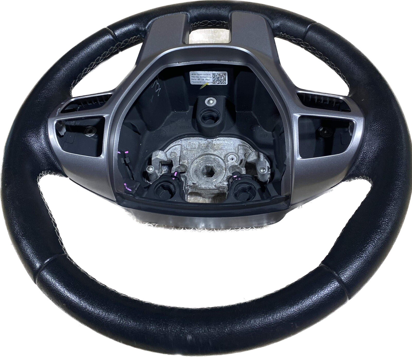 FORD RANGER STEERING WHEEL XLT LEATHER, 2021, JB3B-3600-SA3ENU | eBay ...