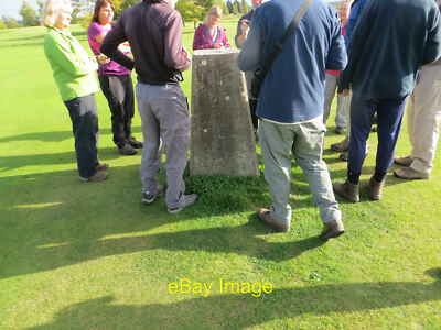 Photo 6x4 A Mystic Gathering at the Triangulation Pillar on Feltwell ...