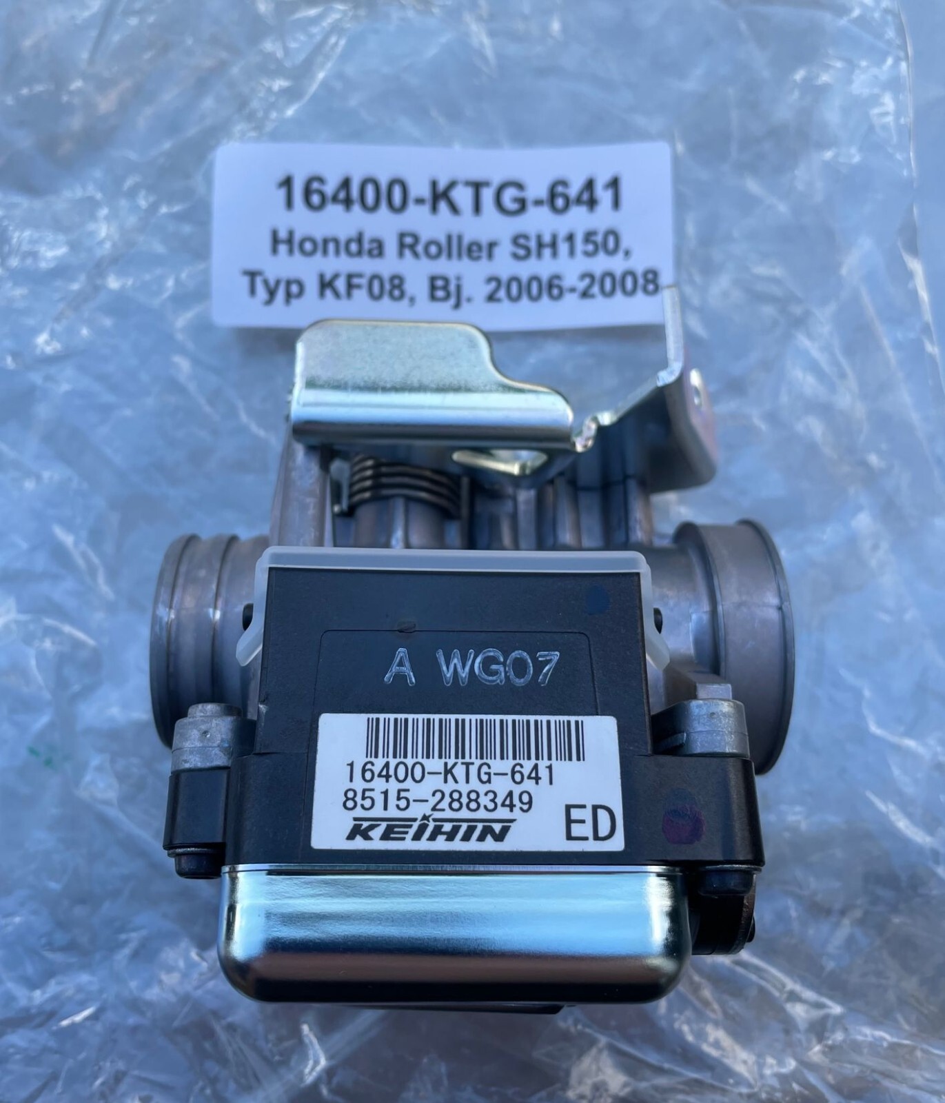 Keihin Einspritzeinheit für Honda SH150, KF08, 16400-KTG-641 ...