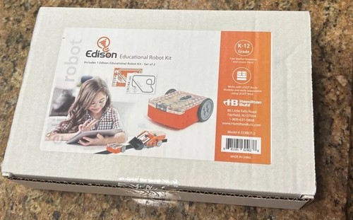HamiltonBuhl Edison Educational Robot Kit STEM Robotics and Coding Kit 2-Pack | eBay