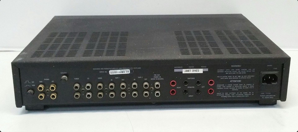 LINN INTEK INTEGRATED POWER AMPLIFIER | eBay UK