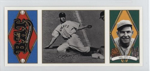 1993 Upper Deck BAT Triple-Folders Mel Ott #103 HOF | eBay