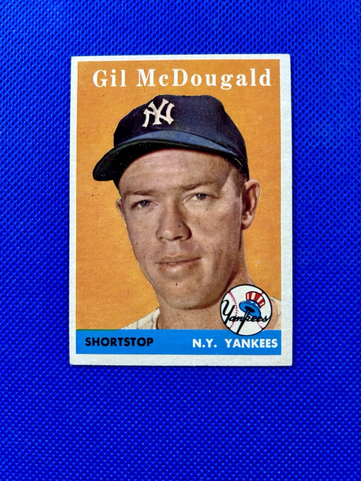 1958 Topps #20 Gil McDougald New York Yankees mid-level EX+ B58#20B2 | eBay