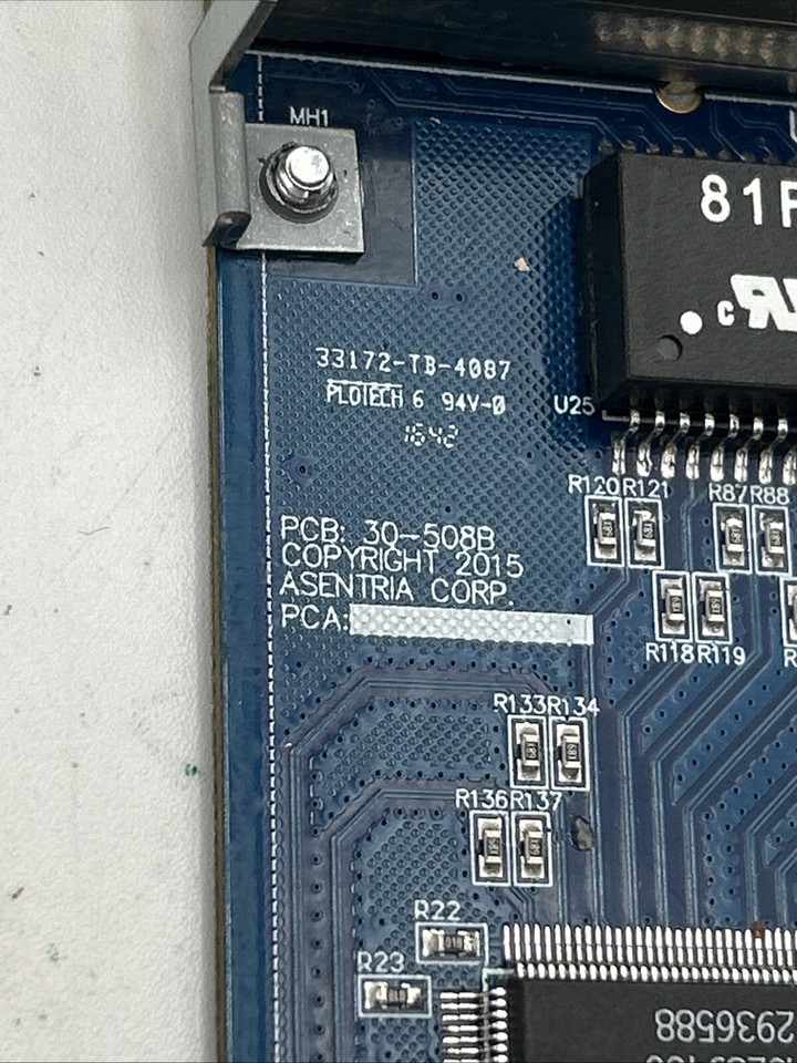 Asentria Corp Expansion Card PCB: 30-508A See Pics 30 Days Warranty | eBay