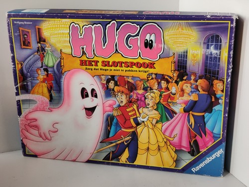 Ravensburger Midnight Ghost Party Hugo Board Game 1996 Dutch Rare Dutch ...