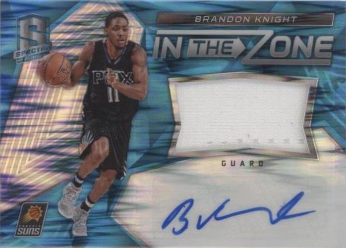 2016-17 Panini Spectra - In the Zone Autographed Memorabilia Brandon ...