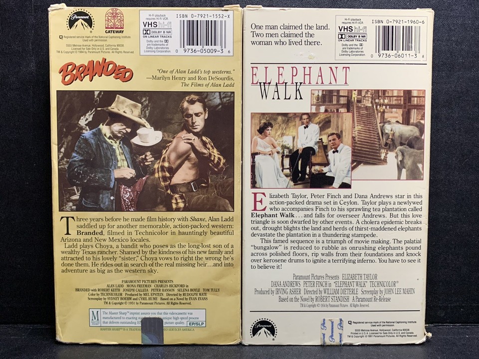 Paramount VHS Double Feature (1950's) | eBay