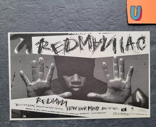 Redman Whut? Thee Album Album Promo Print Advertisement Vintage 1992 | eBay