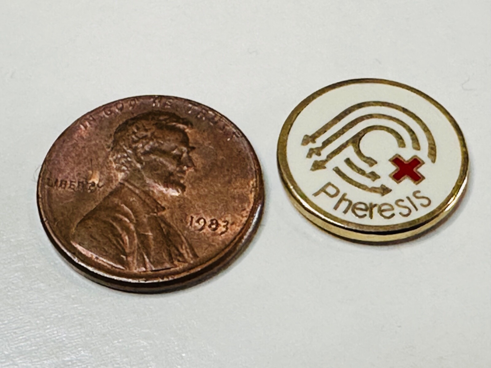 American Red Cross Blood Donation Donor Recognition Lapel Pin Pheresis ...