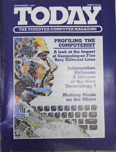 TODAY the Videotex / Computer Magazine September, 1983 | eBay