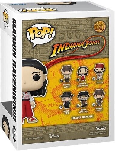WB FUNKO POP! MOVIES: Raiders of the Lost Ark - Marion Ravenwood (Vinyl ...