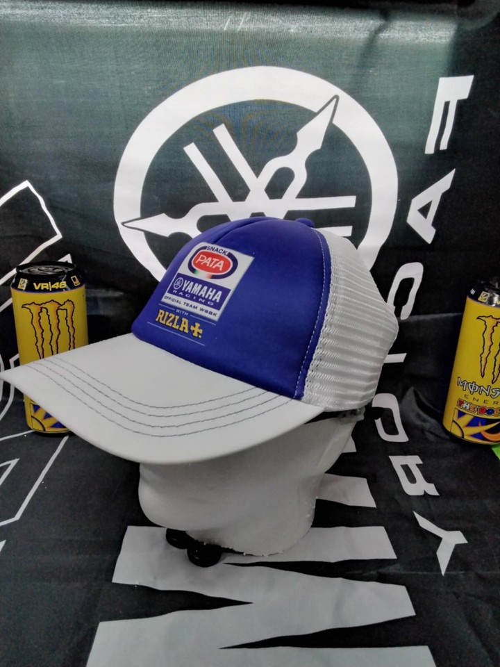Snack Pata Yamaha Racing Baseball Cap, World Superbikes/MotoGP/ BSB ...