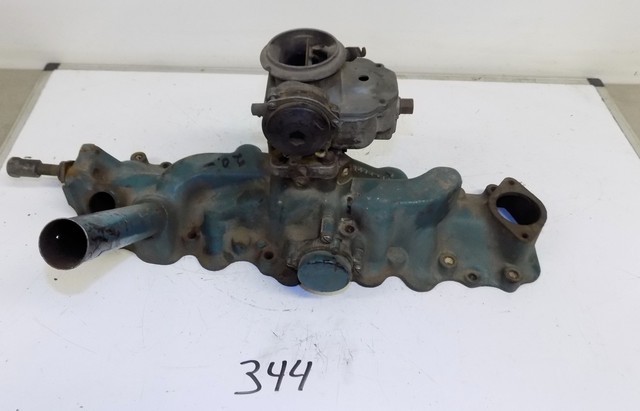 1951 Mercury 255 Ford 239 Flathead 8ba Intake Manifold Aluminium 2v ...