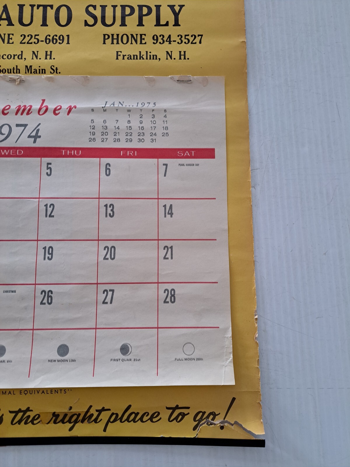 1974 Elvgren NAPA Auto Parts Calendar Pin Up Snowmobile Ski-Doo Concord ...