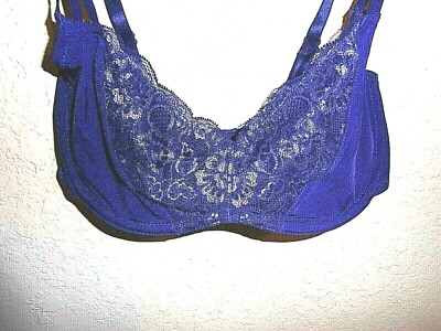 34B intiMint by Cosabella Strappy Underwire Demi Bra w/Half Lace ...