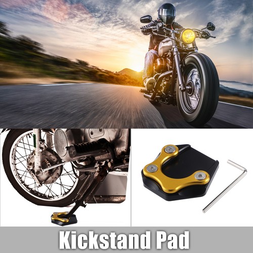 1 Set Aluminum Alloy Motorcycle Kickstand Plate Pad for Honda GB350 ...