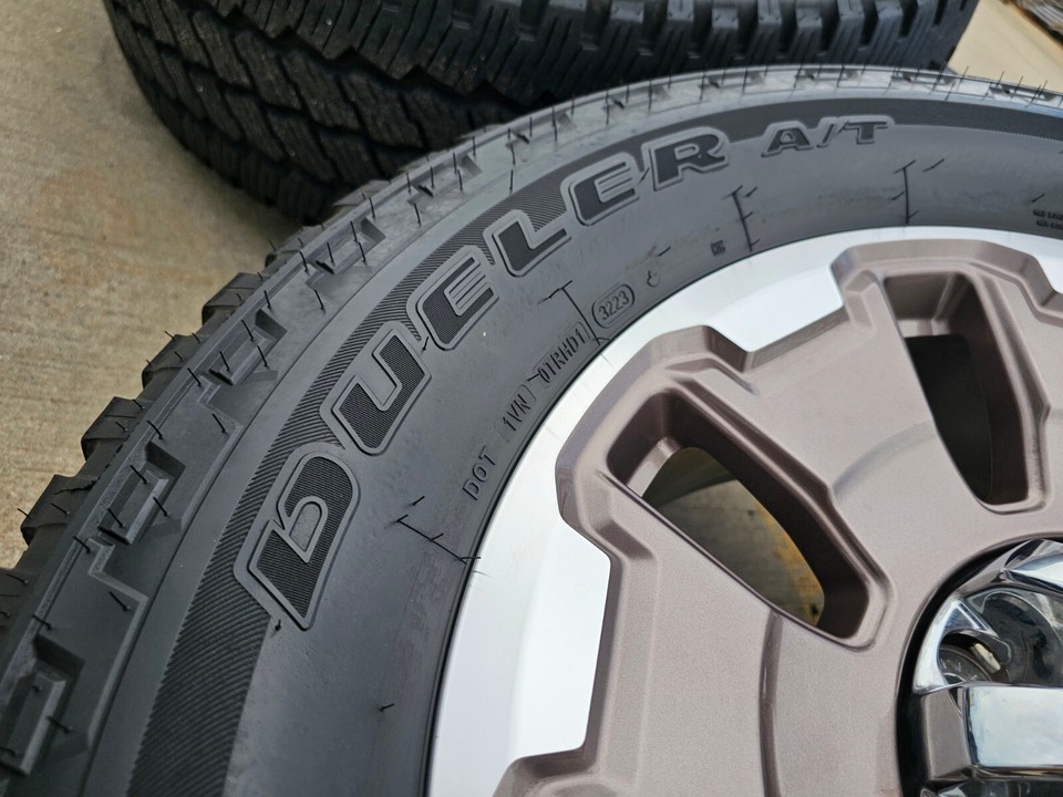 20" Ford F-250 F-350 OEM KING RANCH tan wheels rims 10487 2023 2024 ...