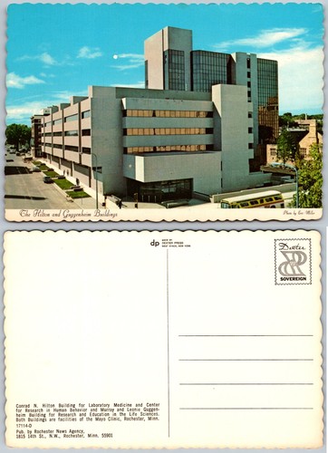 Continental Hilton Guggenheim Building Rochester Minnesota Postcard | eBay