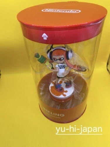 Splatoon INKLING Statue Figure & Grand Festival Wristband Set ...