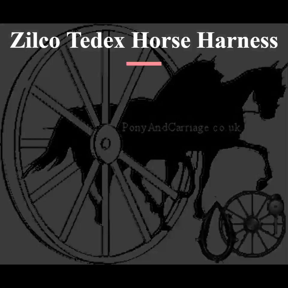 Zilco Tedex Horse Harness Carriage Driving Strong Quality All Sizes | eBay
