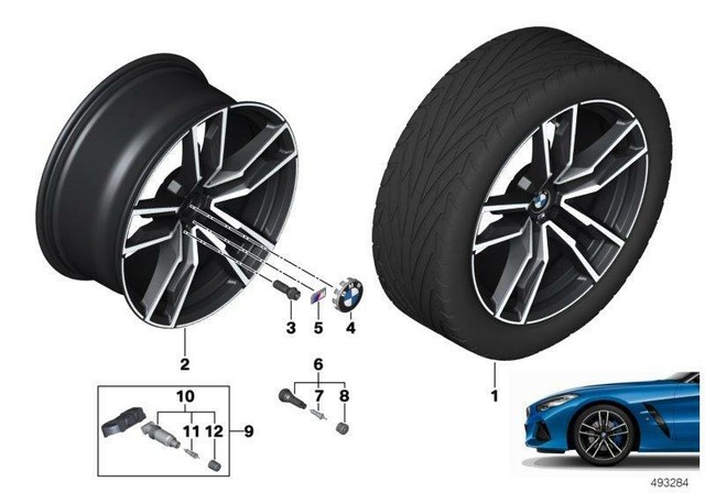 Neu Original BMW G20 G21 G28 G29 F40 Reifenventil Ersatzteil Set ...