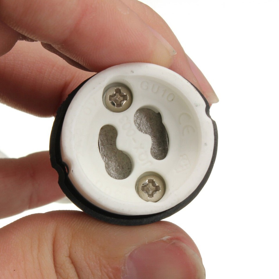 MR16/GU10 Bulb Holder Connector Downlight fitting Base Connector ...