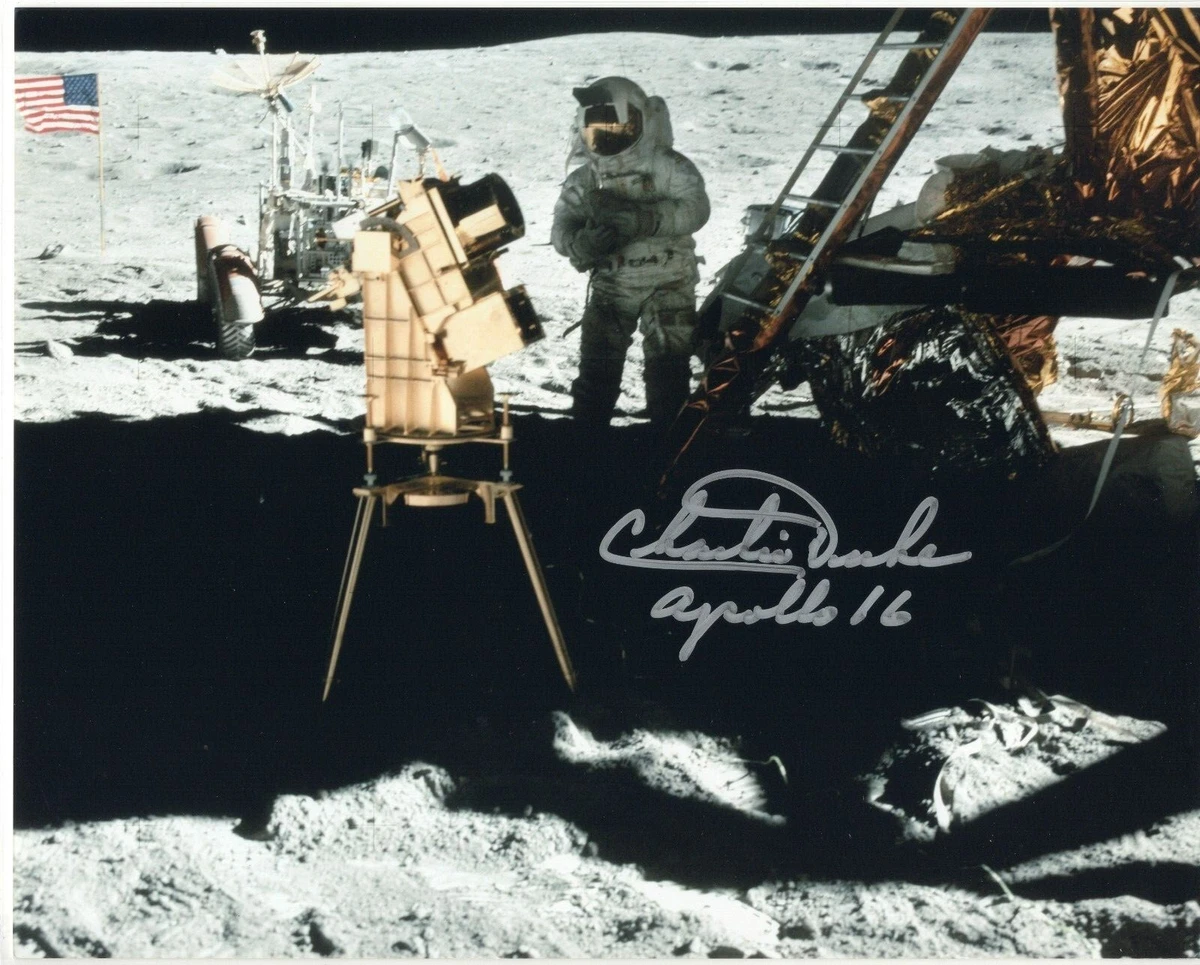 Charlie Duke Astronaut Autographs