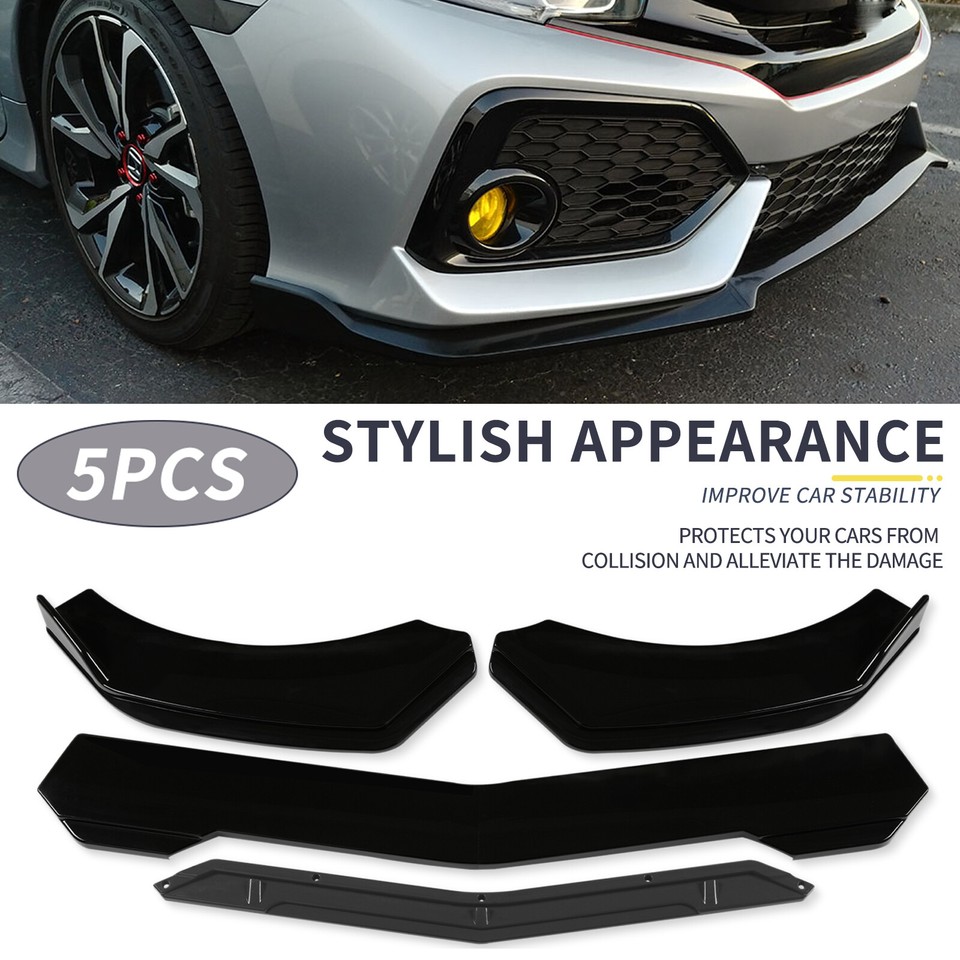 Gloss Front Bumper Lip Spoiler Splitter Body Kit Accessories For GMC ...