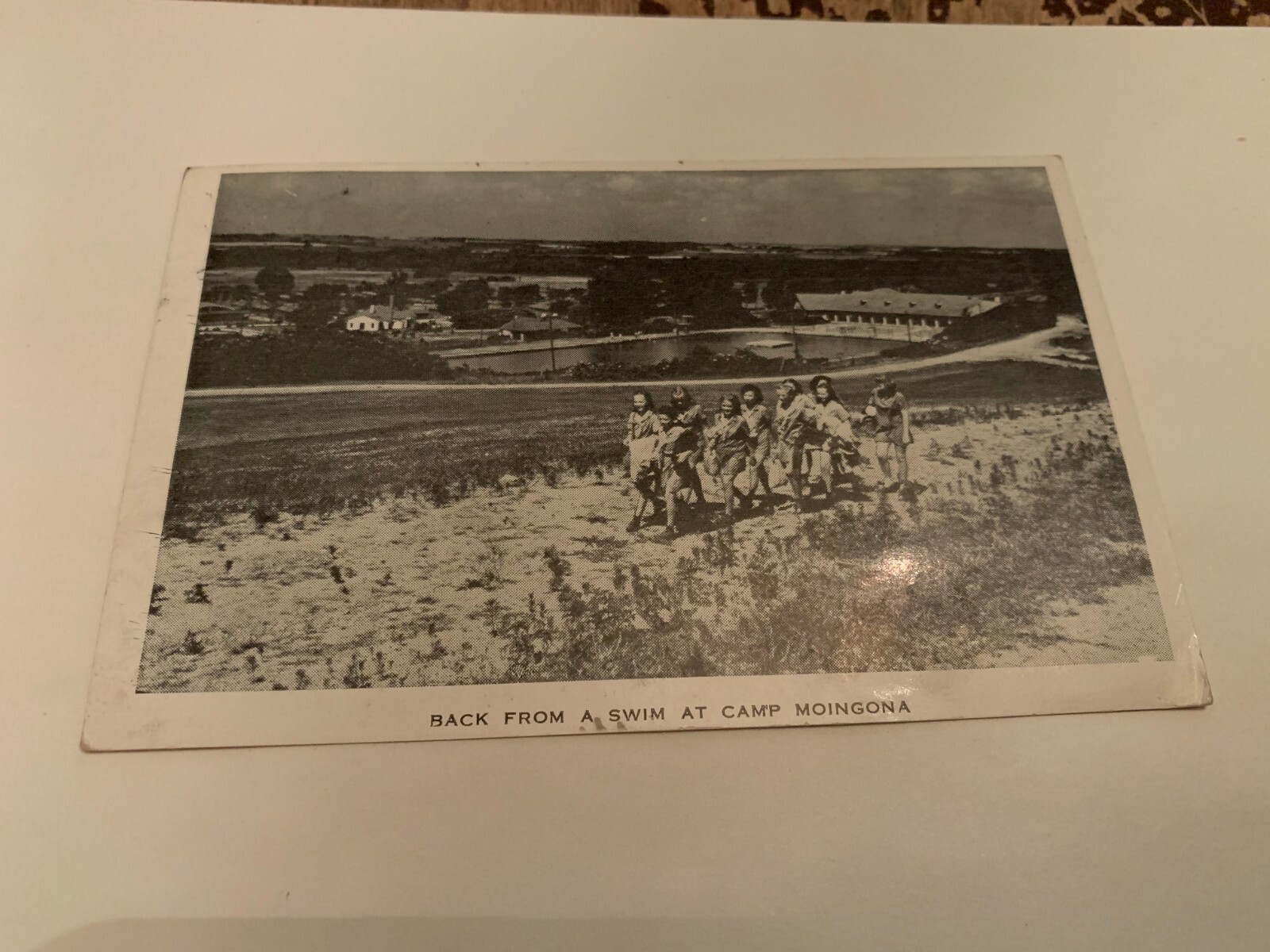 1950 Girl Scout Back From A Swim At Camp Moingona Des Moines Iowa ...