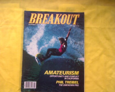 BREAKOUT, Vintage 1982 Californian surfing magazine, AUSTRALIAN FEATURE ...