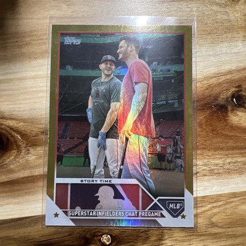 2023 Topps Story Time #351 Gold Foil Boston Red Sox | eBay