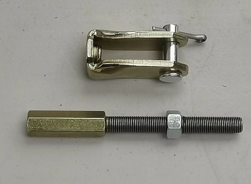 Universal Brake Booster Extension Rod & Clevis | 4 3/4" Rod Ext | 2-1/4 ...