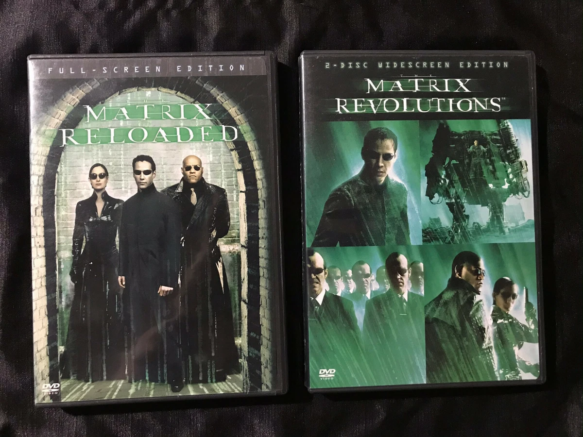 Matrix Reloaded Dvd