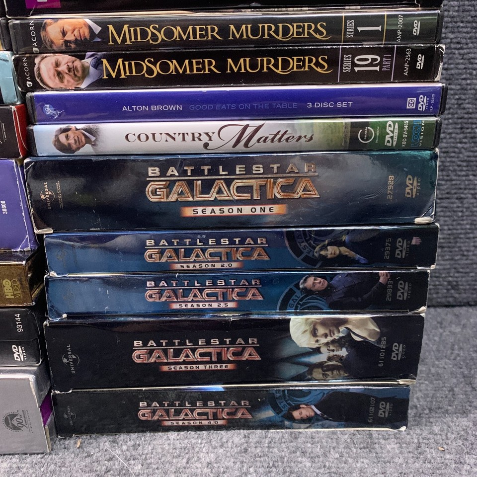 Huge Misc Lot Of Tv Series Dvds 40+ Seasons and Special Episode ...