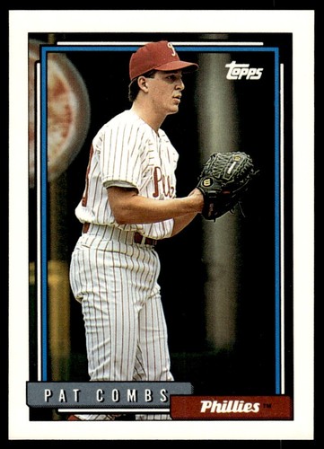 1992 Topps Baseball Card Pat Combs Philadelphia Phillies #456 | eBay