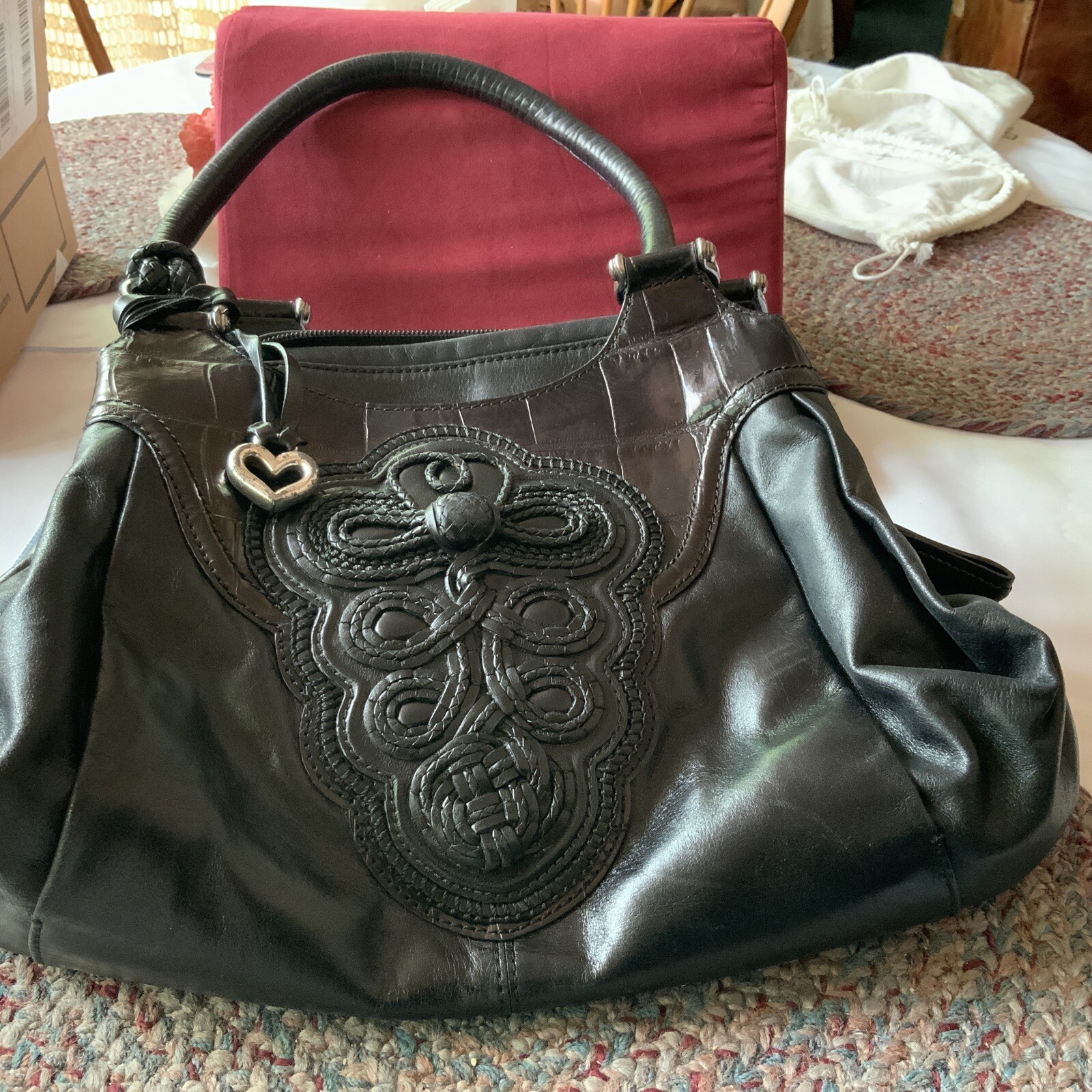 Brighton Collection Katarina Organizer Black Leather … - Gem