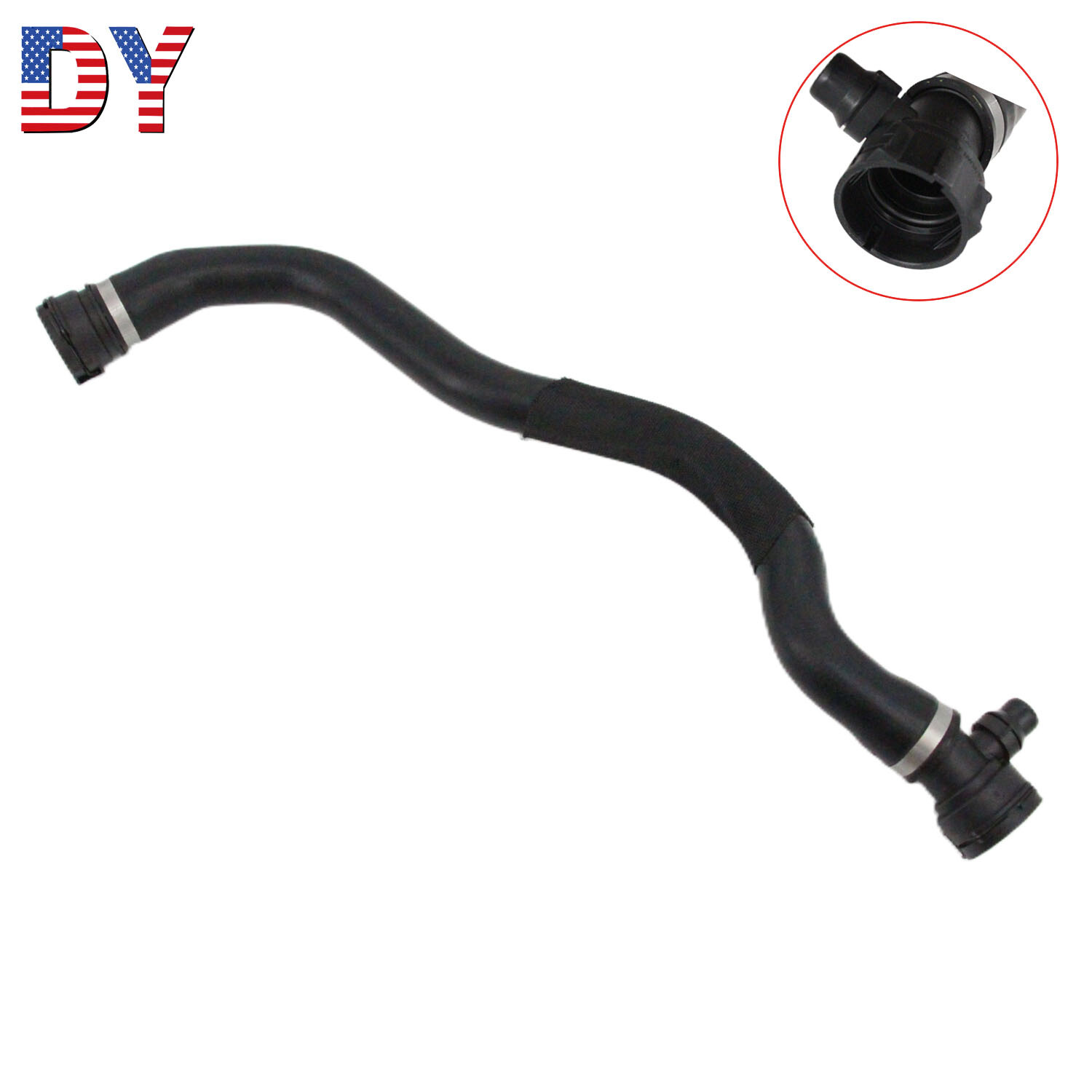 Upper Radiator Coolant Hose for BMW G11 G12 G30 G31 G32 G38 540i 540ix ...