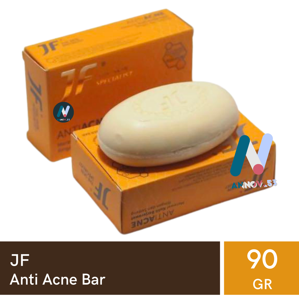 JF Anti Acne Sulfur Bar Soap Salicylic Pores Anti-Inflammatory Soft ...