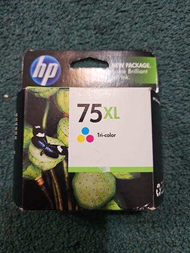 HP 75XL Tri Color Ink Cartridge Exp 2011 NEW Printer | eBay